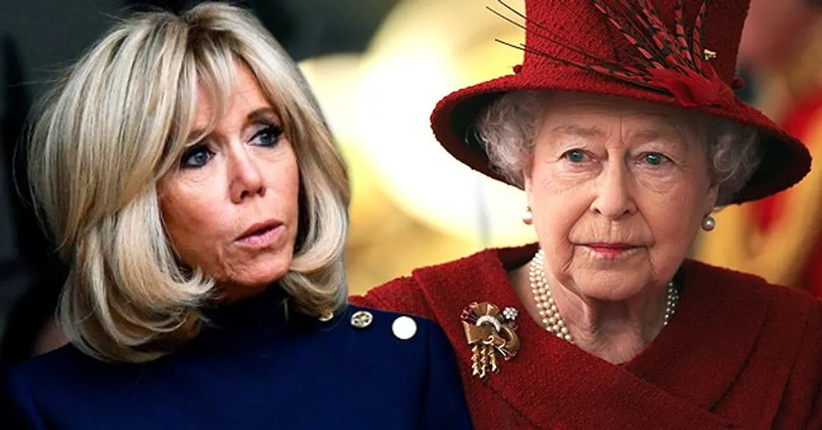 Une influenceuse confond Elizabeth II et Brigitte Macron et devient la ...