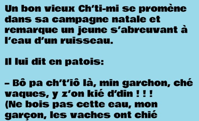 Blague : Conseil de ch’ti