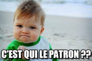 Le patron c'est moi