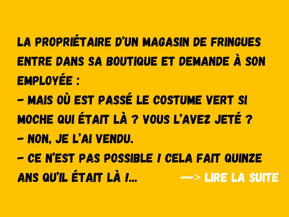 Un vendeur sans scrupules - Bon a Savoir