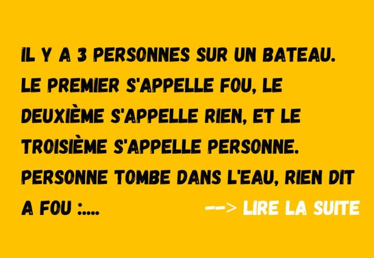 Fou Rien et Personne - Bon a Savoir